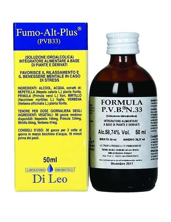 Fumo-Alt-Plus® (PVB33) – 50ml – ACCADEMIA IPPOCRATE srl